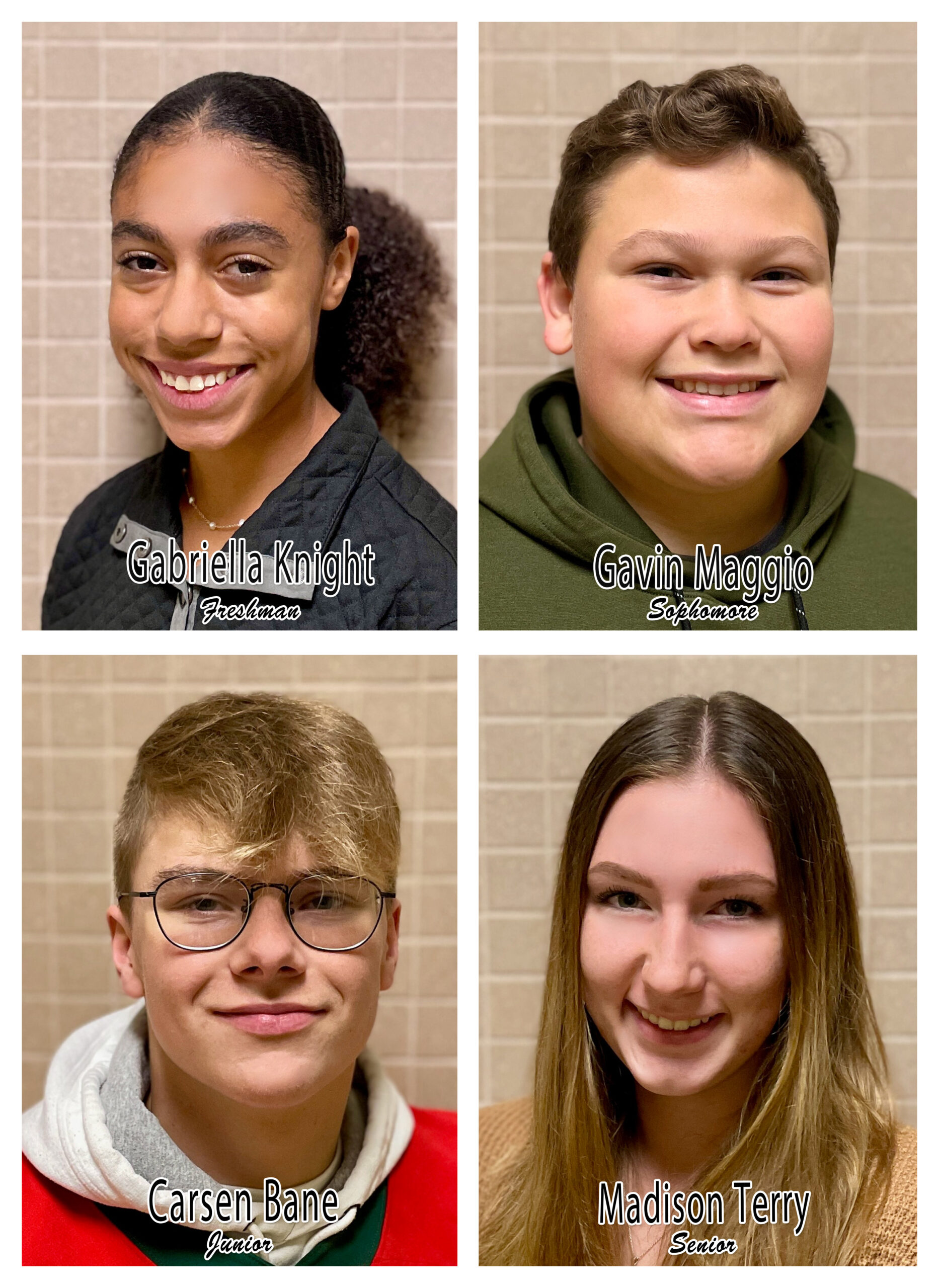 JHS Announces October Students Of The Month | News, Sports, Jobs - Post ...